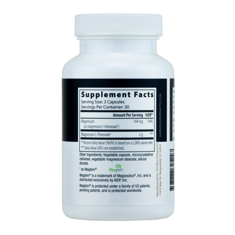 Brain Mag Dietary Supplement | Chi Rho Chiropractic